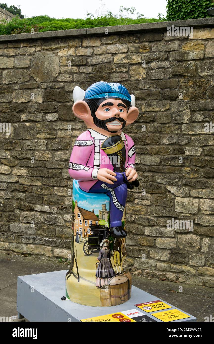 Screen Ledgends imp 0n the Lincoln Imp trail 2021 Stock Photo - Alamy