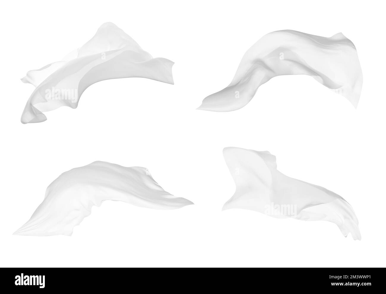 white cloth fabric textile wind silk wave background fashion satin motion drapery scarf flying ...