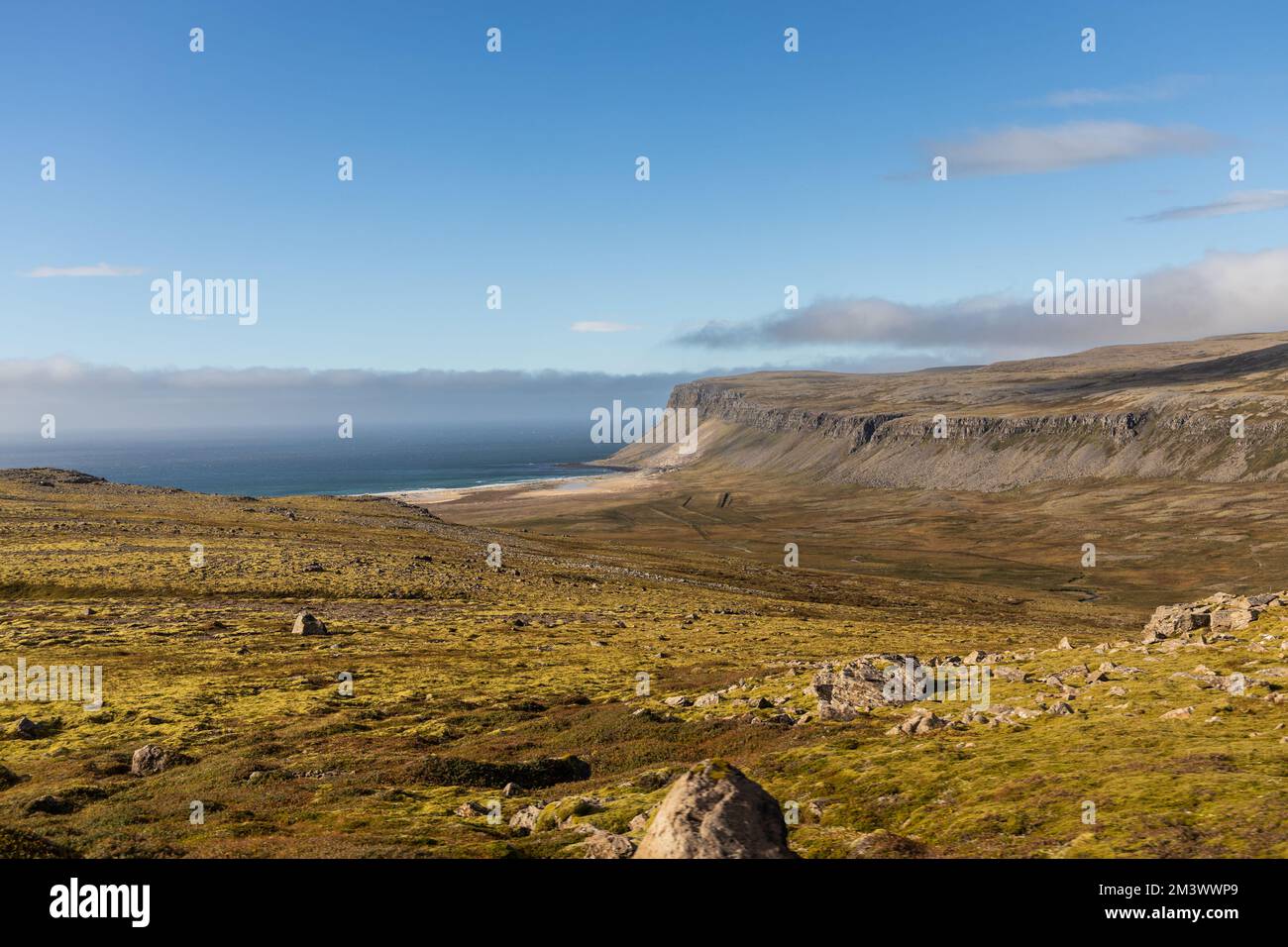 Raudasandur beach or Red Sands beach is a beautiful red beach in a very ...