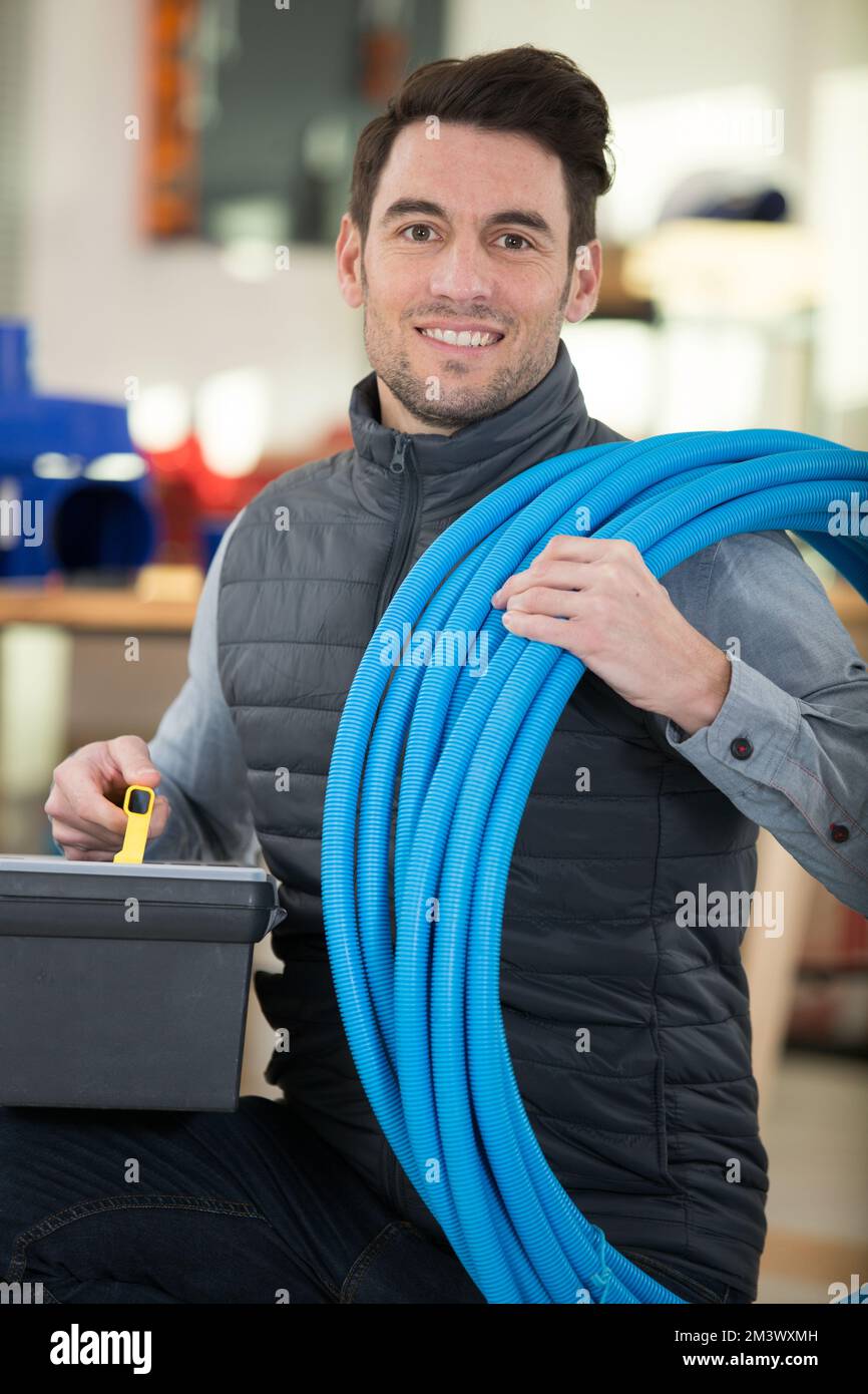 foreman checking all things before starting to work Stock Photo - Alamy