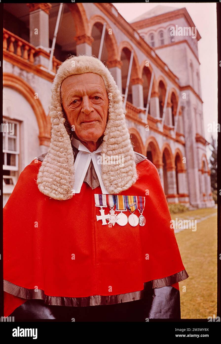 Man Wearing Wig & Medals, Toni Frissell, Antoinette Frissell Bacon ...
