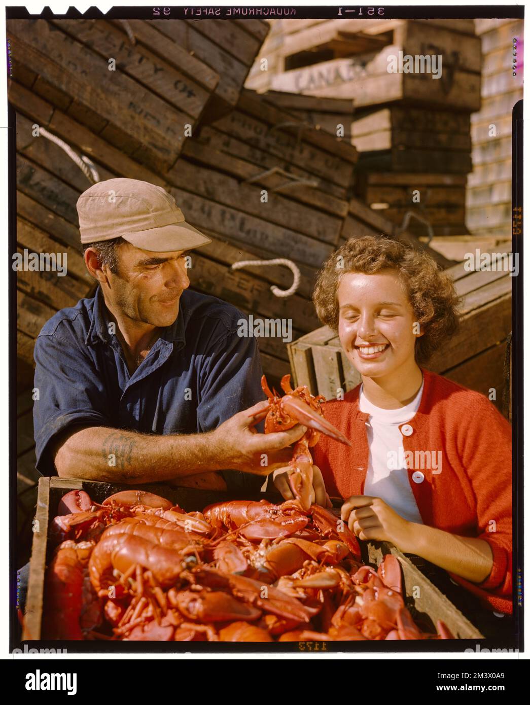 Stan Robbins and Arline Daucett, Toni Frissell, Antoinette Frissell ...
