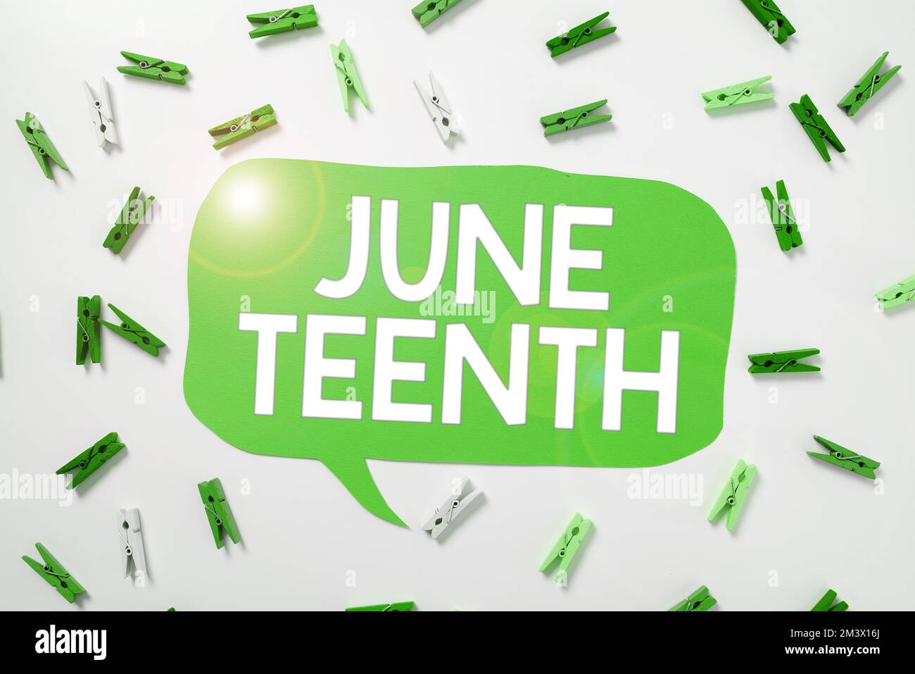 Writing displaying text June Teenth. Word Written on legal holiday in ...