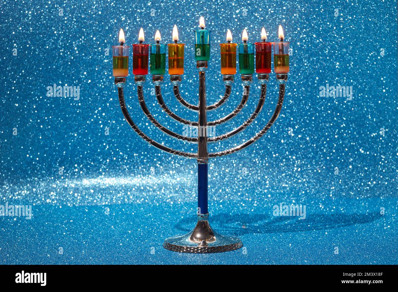 Bulgarian traditional spring decor martenitsa on the blossom tree. Baba ...