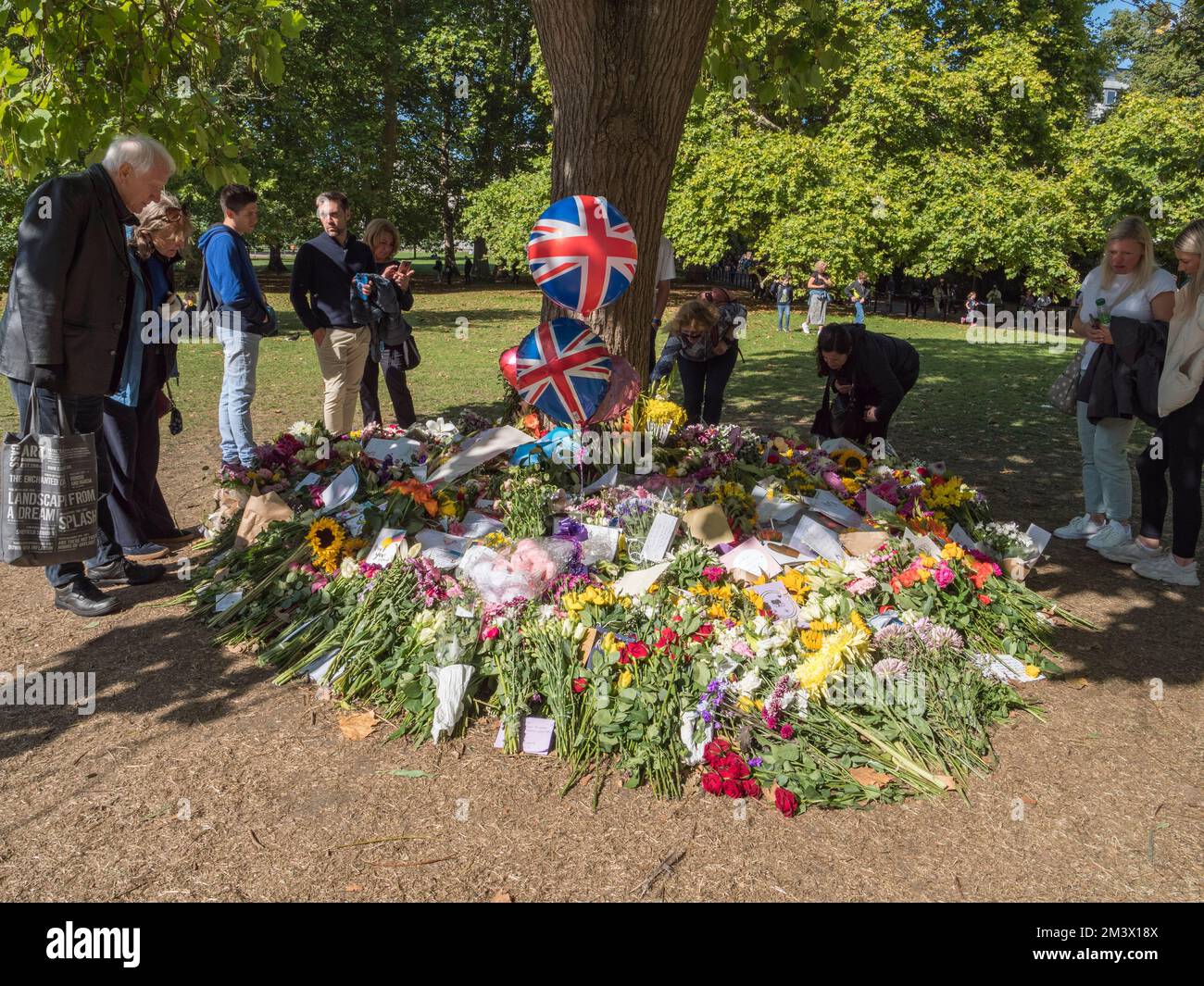 Flowers to the queen green park hi-res stock photography and images - Alamy
