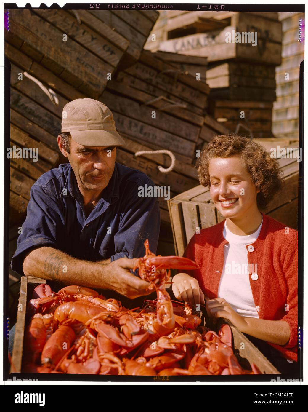 Stan Robbins and Arline Daucett, Toni Frissell, Antoinette Frissell ...