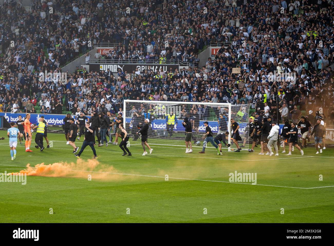 Melbourne, Victoria, Australia. 17 Dec 2022. Members of Original Style ...