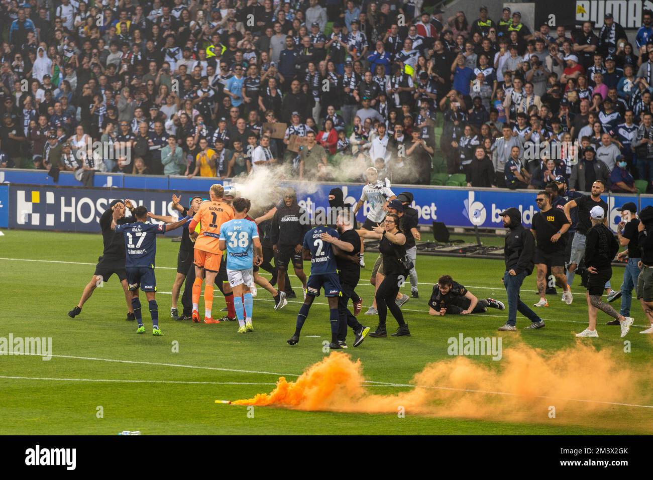 Melbourne, Victoria, Australia. 17 Dec 2022. Melbourne City Keeper ...