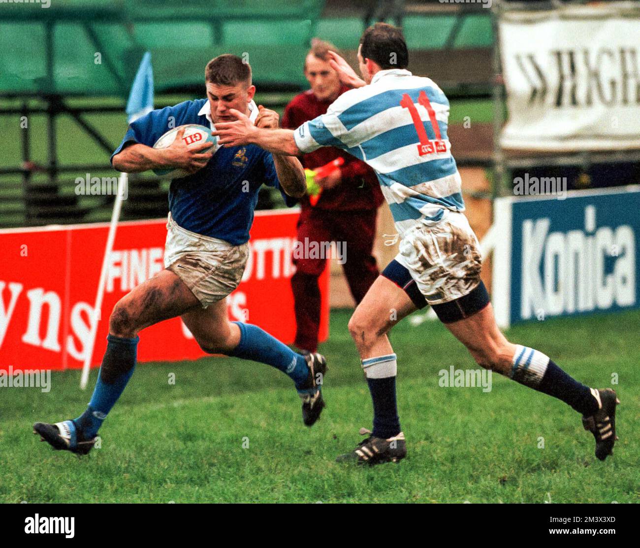 Edinburgh Academicals v Jed Forest Accies number 11 Richard Porter ...