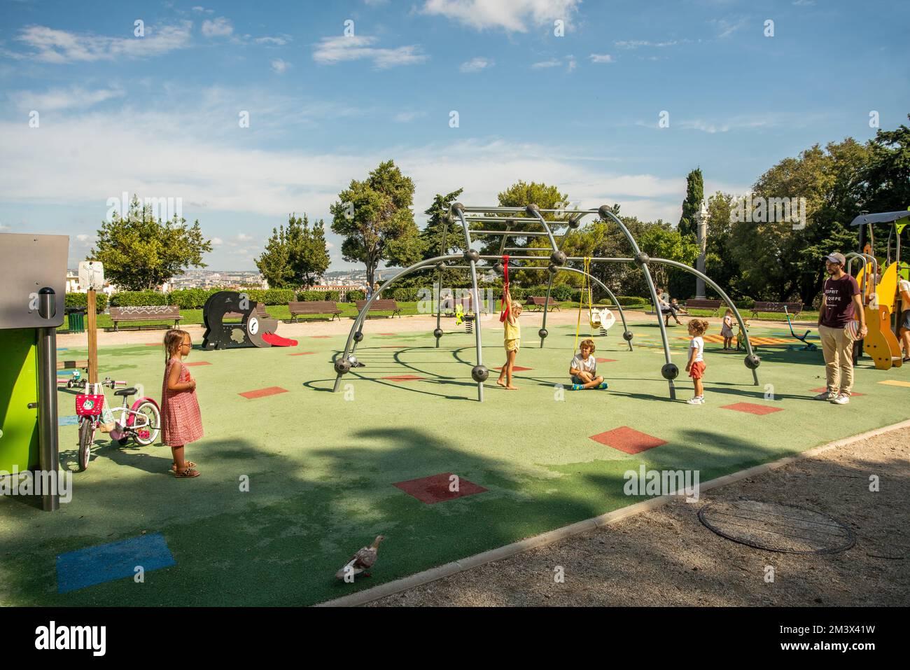 09-02-2022 Marseille France.Sports and playgrounds in Marseille - in ...