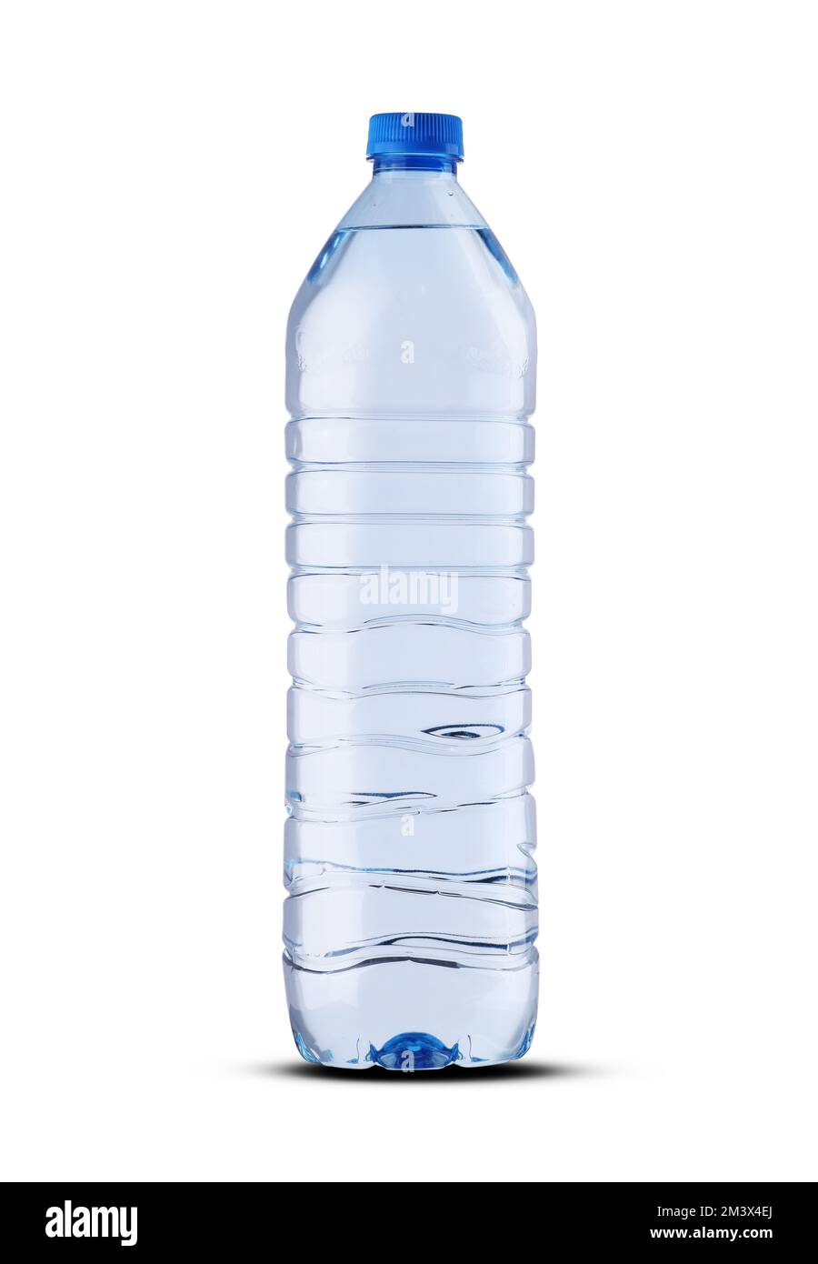 large plastic bottle with mineral water isolated on white Stock Photo ...