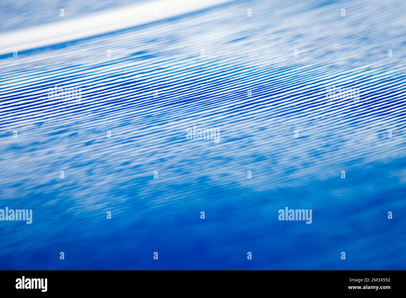 Macro shot of blue color vinyl record. Surface of an old vinyl record ...