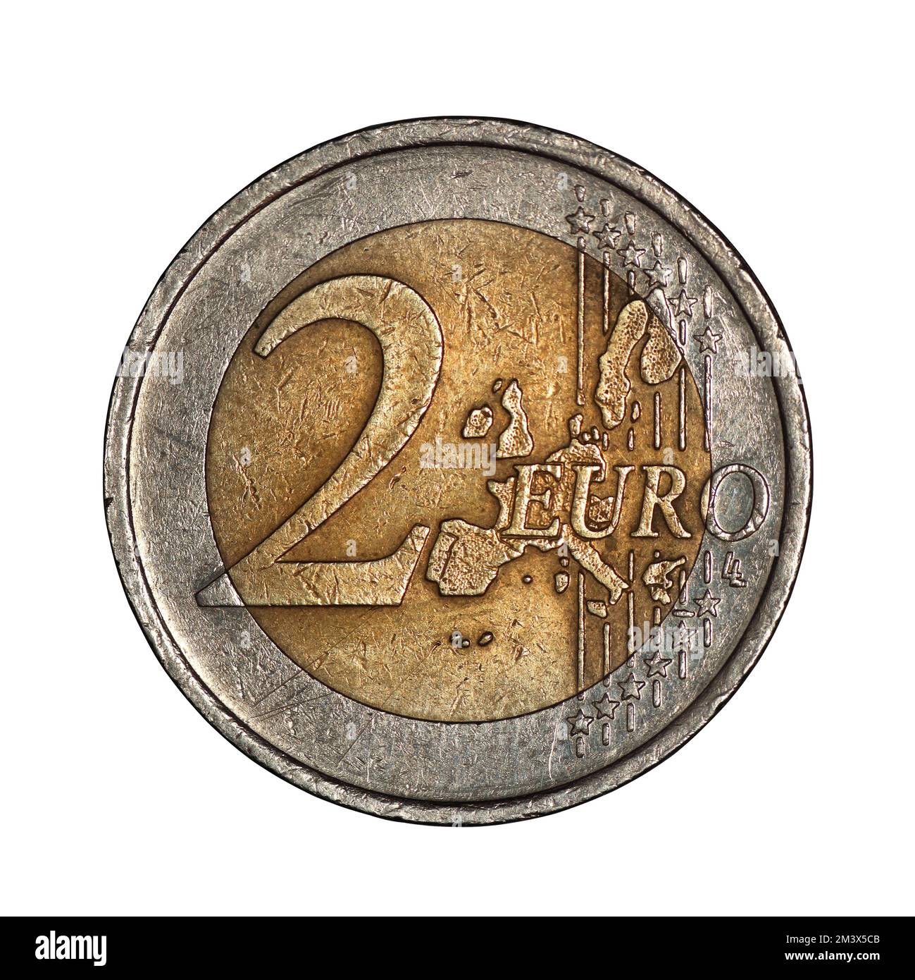 Euro coin 2002 Cut Out Stock Images & Pictures - Alamy