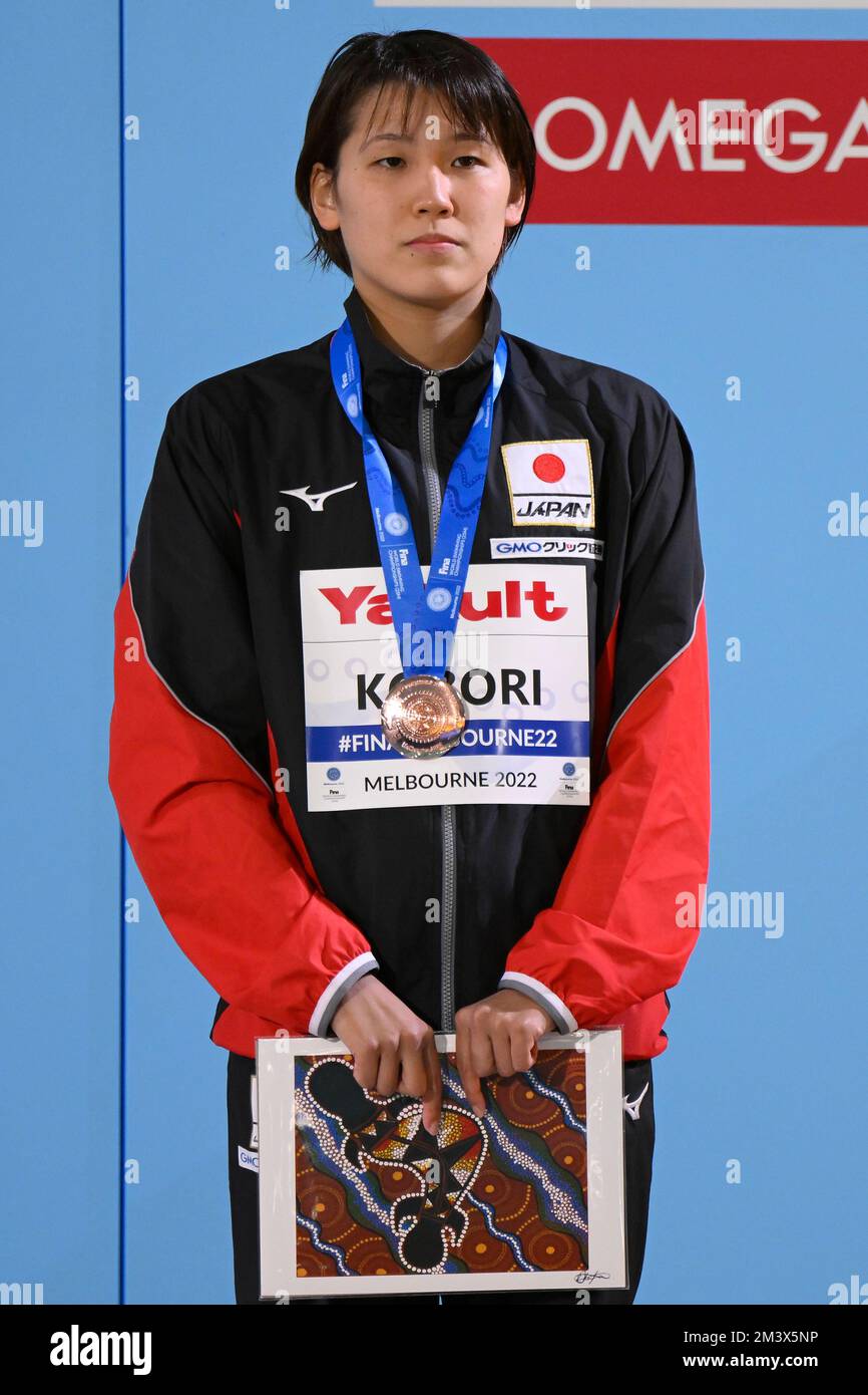 Melbourne, Australia. 17th Dec, 2022. Waka Kobori of Japan stands after ...