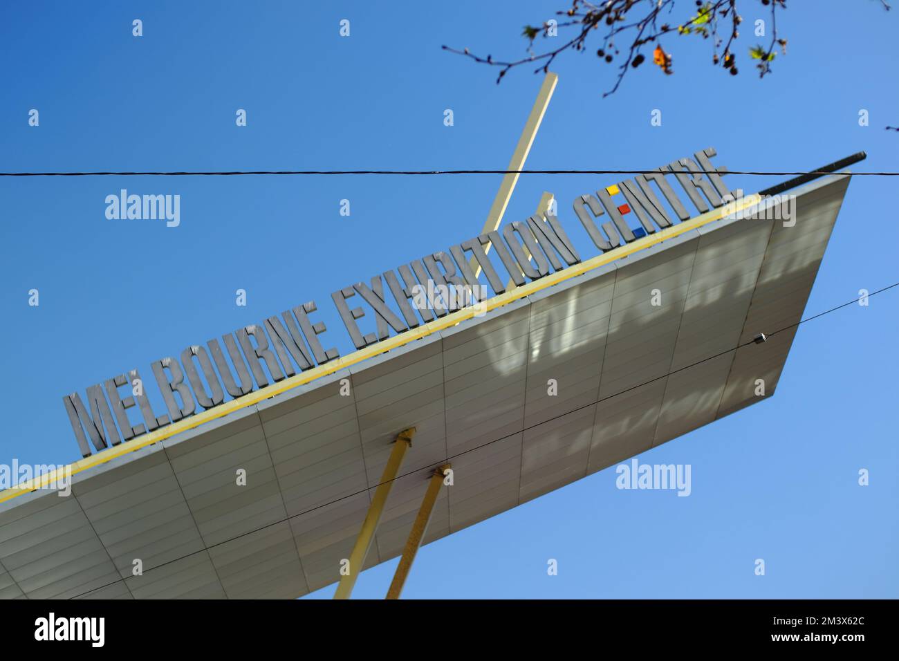 The Melbourne Exhibition Centre Entrance Gate Stock Photo - Alamy