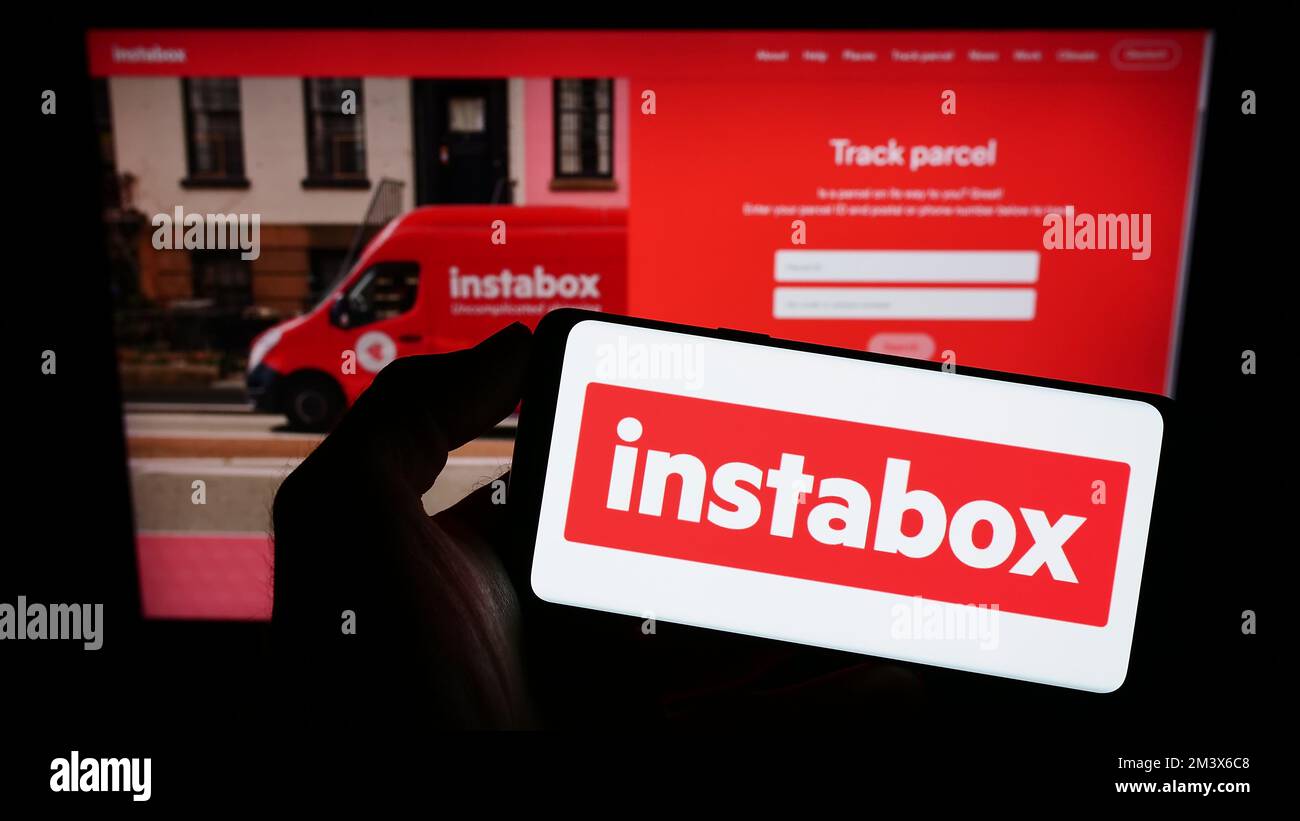 Instabox logo hi-res stock photography and images - Alamy