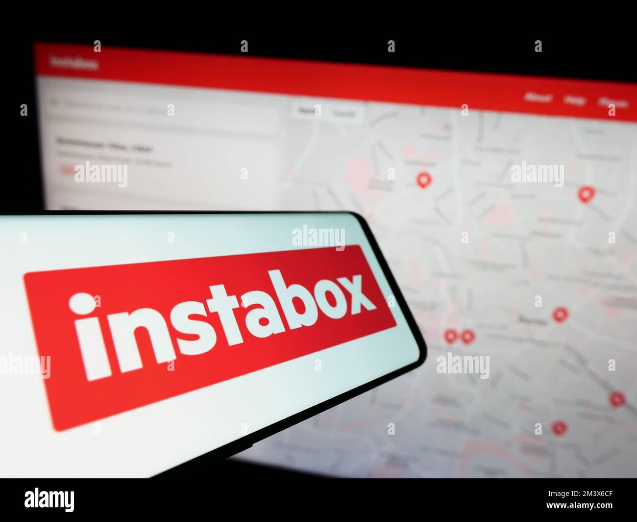 Instabox logo hi-res stock photography and images - Alamy