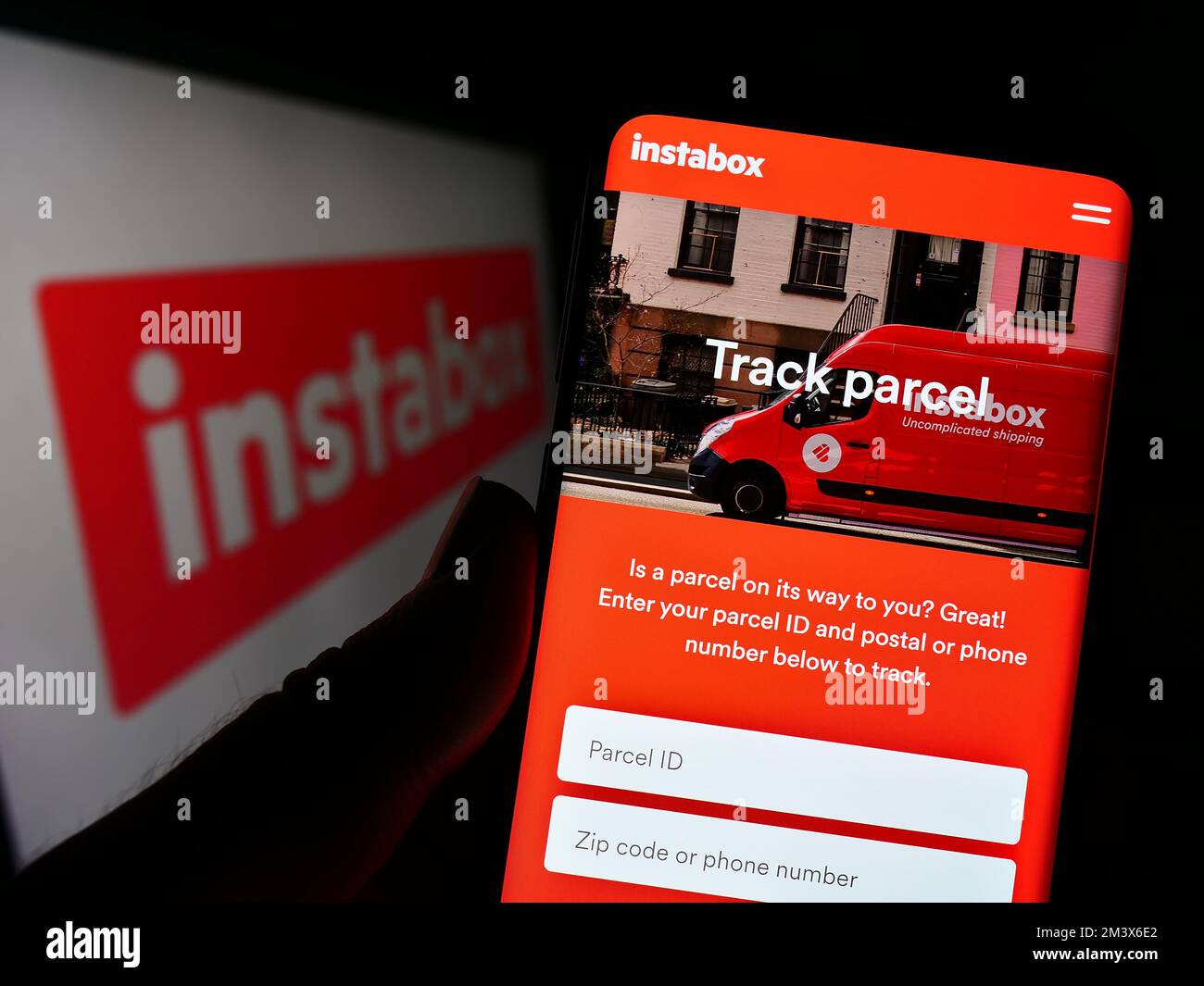 Instabox logo hi-res stock photography and images - Alamy