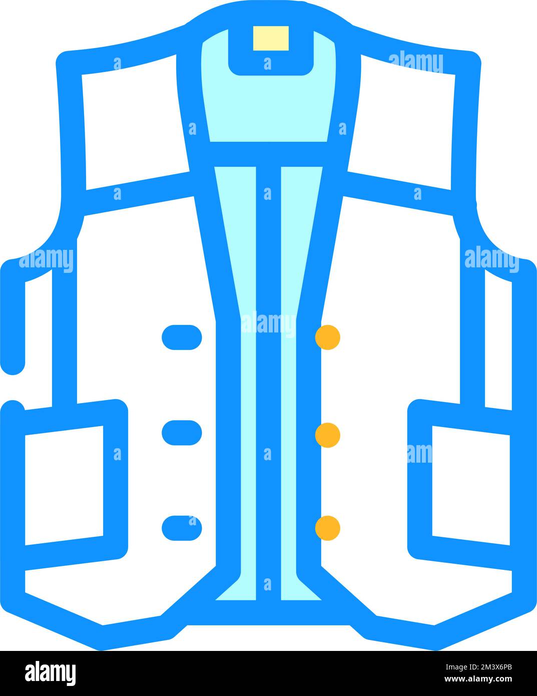 Vest detail Stock Vector Images - Alamy