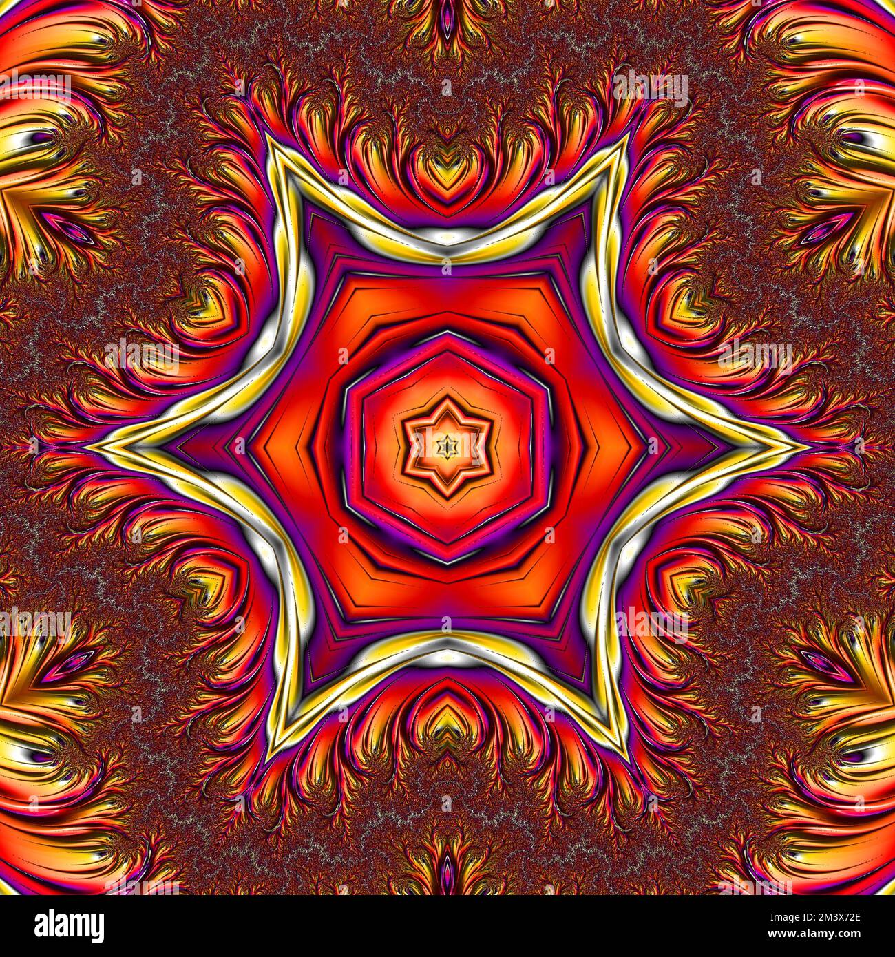 mandala Black and white vintage art, ancient Indian vedic background ...