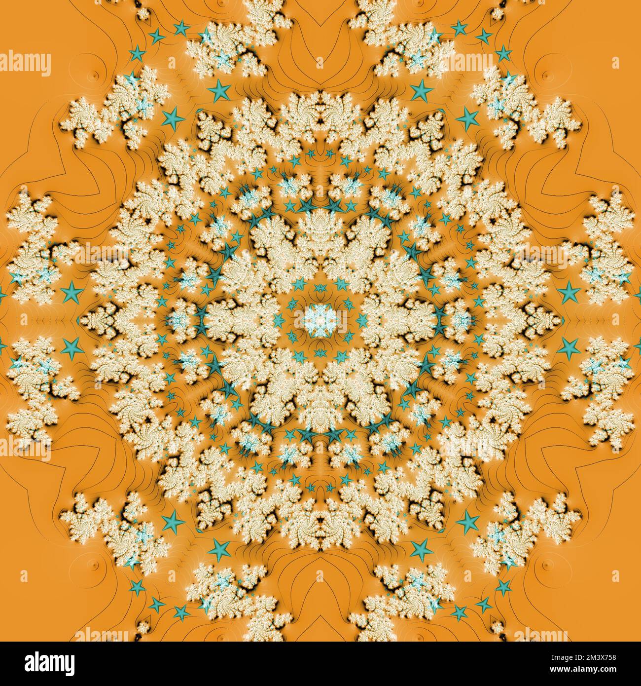 mandala Black and white vintage art, ancient Indian vedic background ...