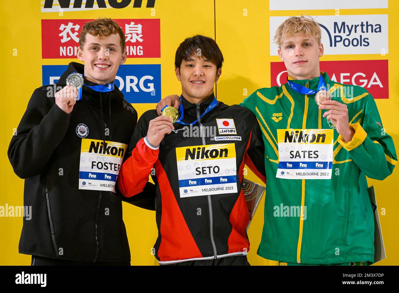 Melbourne, Australia. 17th Dec, 2022. Carson Foster of United States of ...