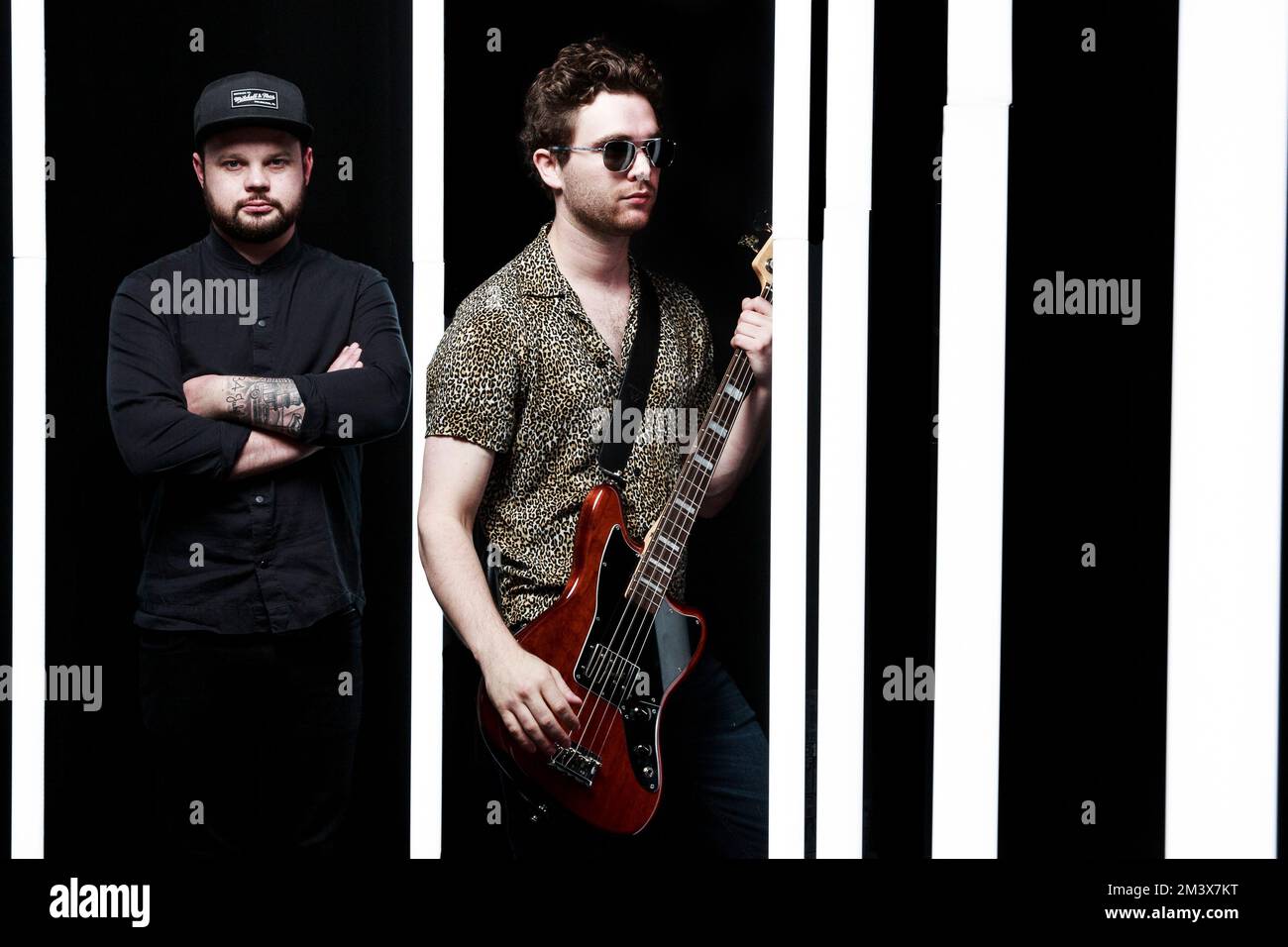 Portrait of rock band Royal Blood at the O2 Guildhall, Southampton, 19 ...