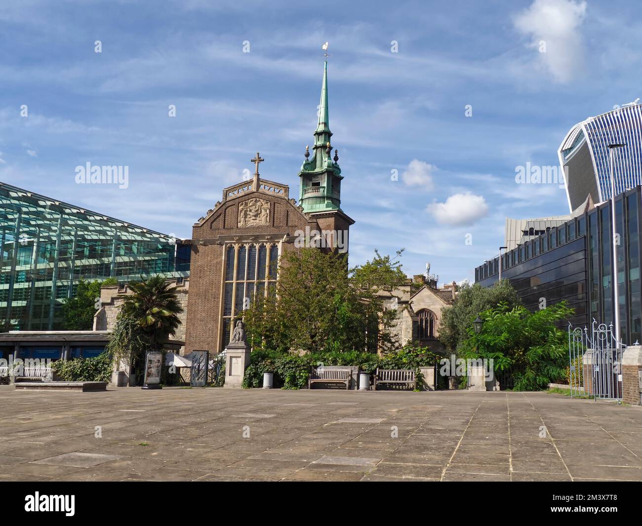 All Hallows by the Tower, Anglican church, London,England,UK Stock ...