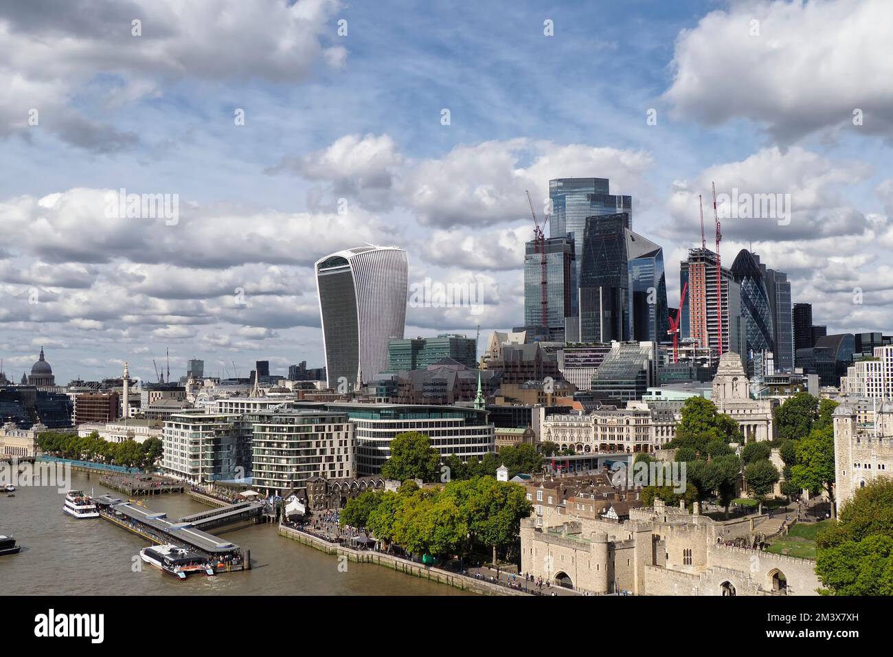 modern buildings in the City of London, London,England,UK Stock Photo ...