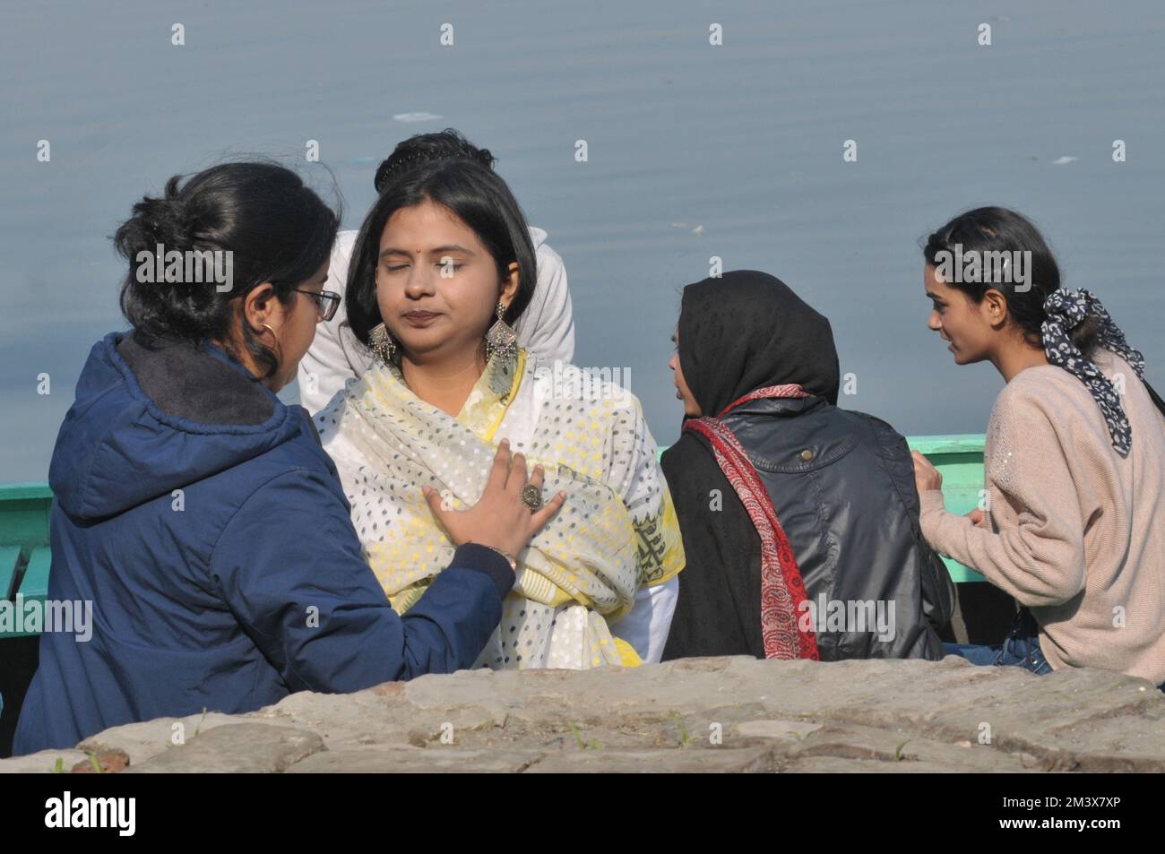 December 17, 2022, New Delhi, New Delhi, India: photo shoot at bank of ...