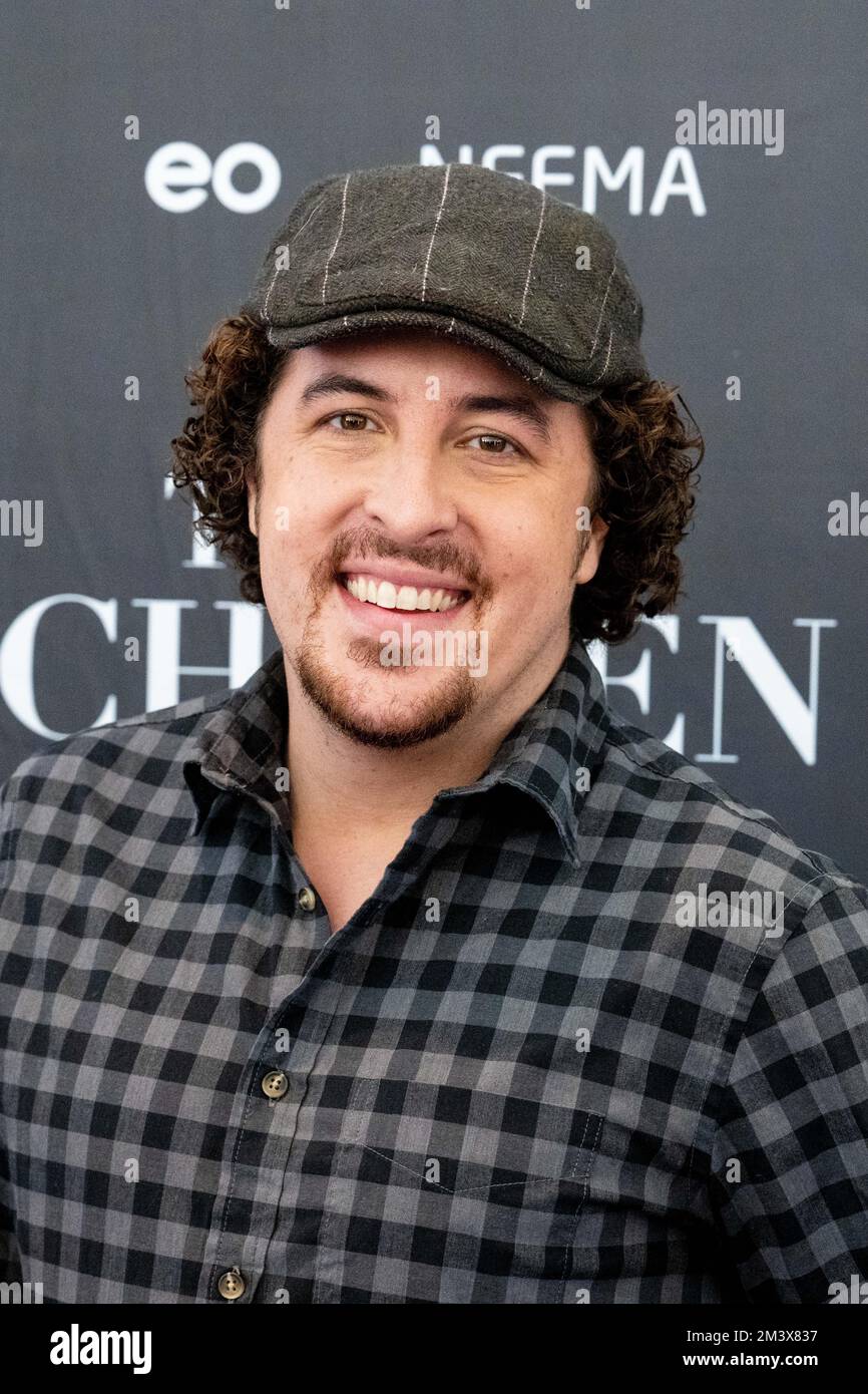 Jordan Walker Ross at the premiere of The Chosen at the Eye Filmmuseum ...