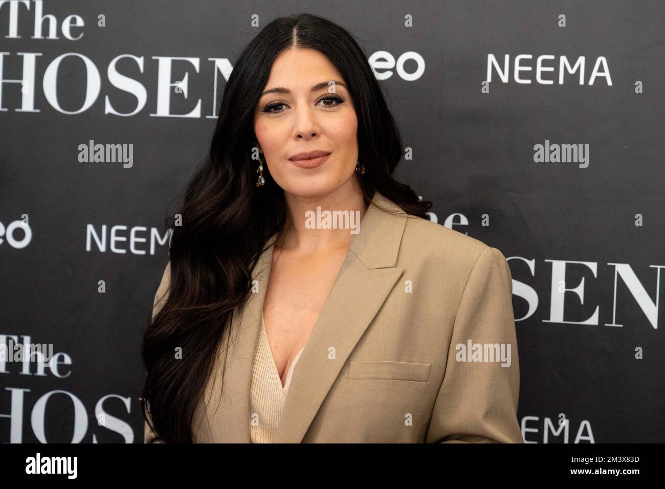 Elizabeth Tabish at the premiere of The Chosen at the Eye Filmmuseum in ...