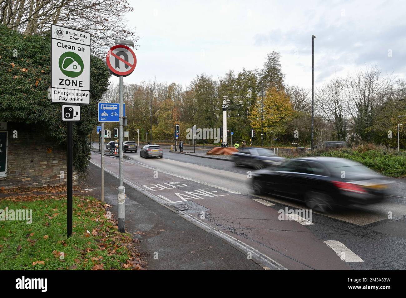 Bristol clean air zone sign hi-res stock photography and images - Alamy