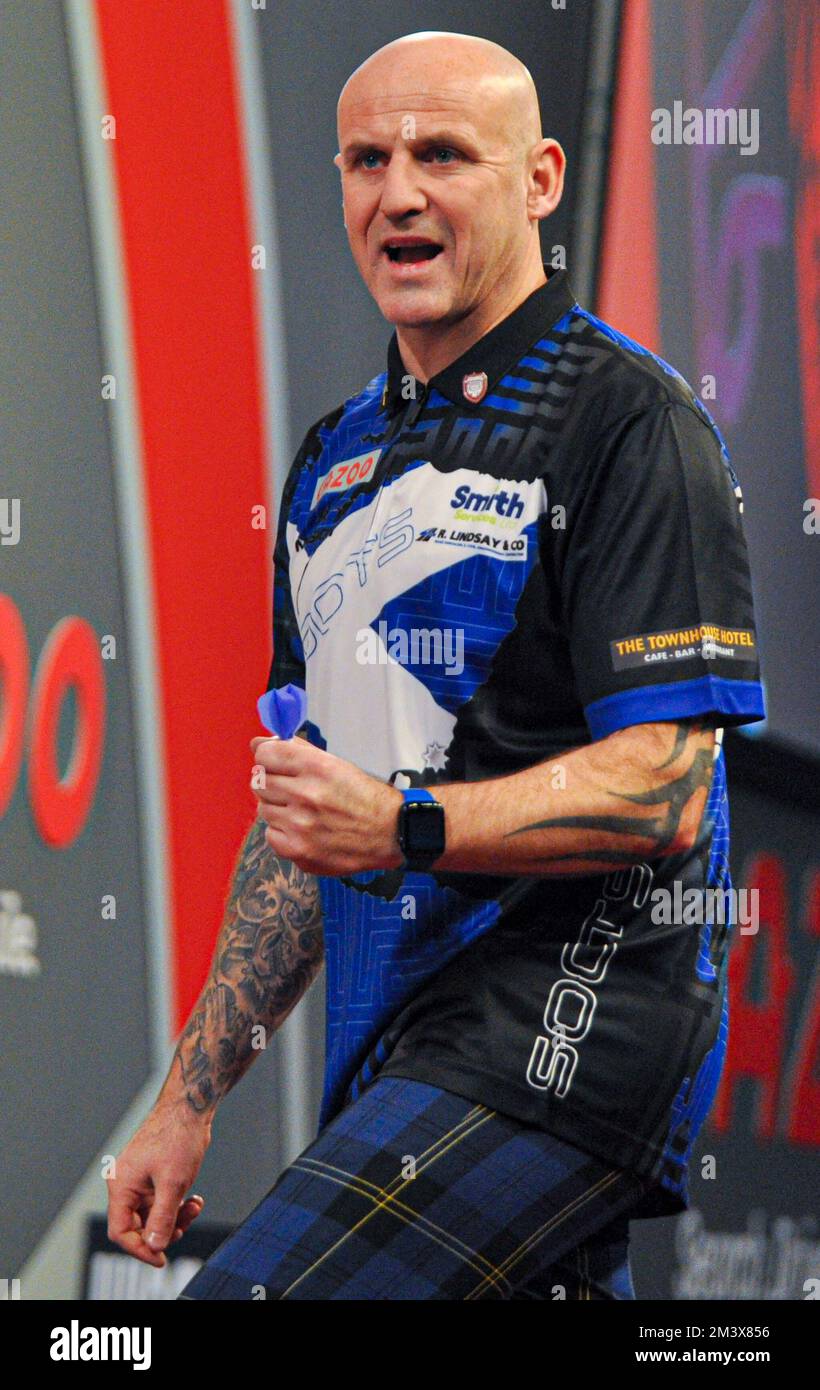 LONDON, UNITED KINGDOM - DECEMBER 16: Alan Soutar of Scotland reacts ...