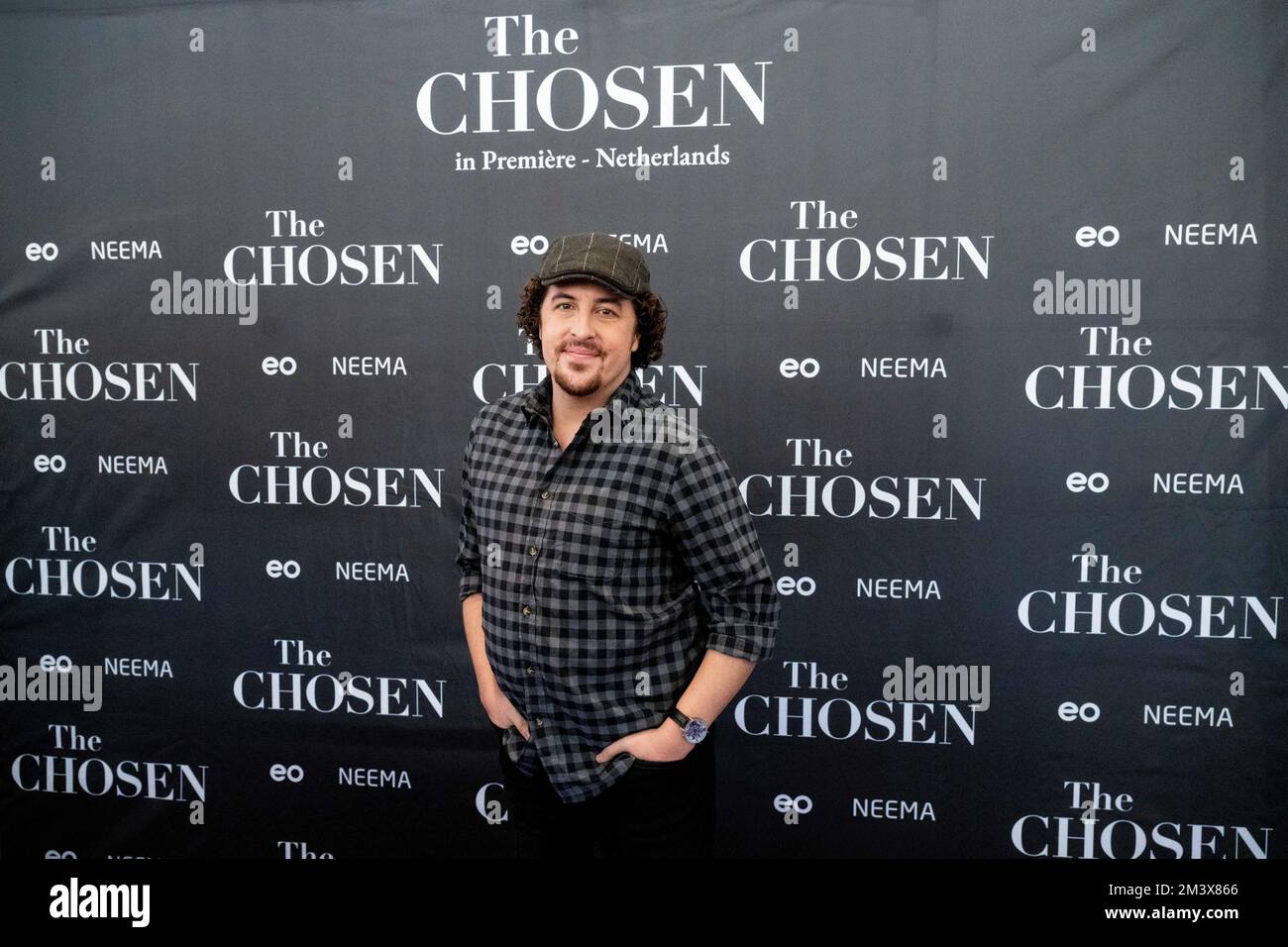 Jordan Walker Ross at the premiere of The Chosen at the Eye Filmmuseum ...