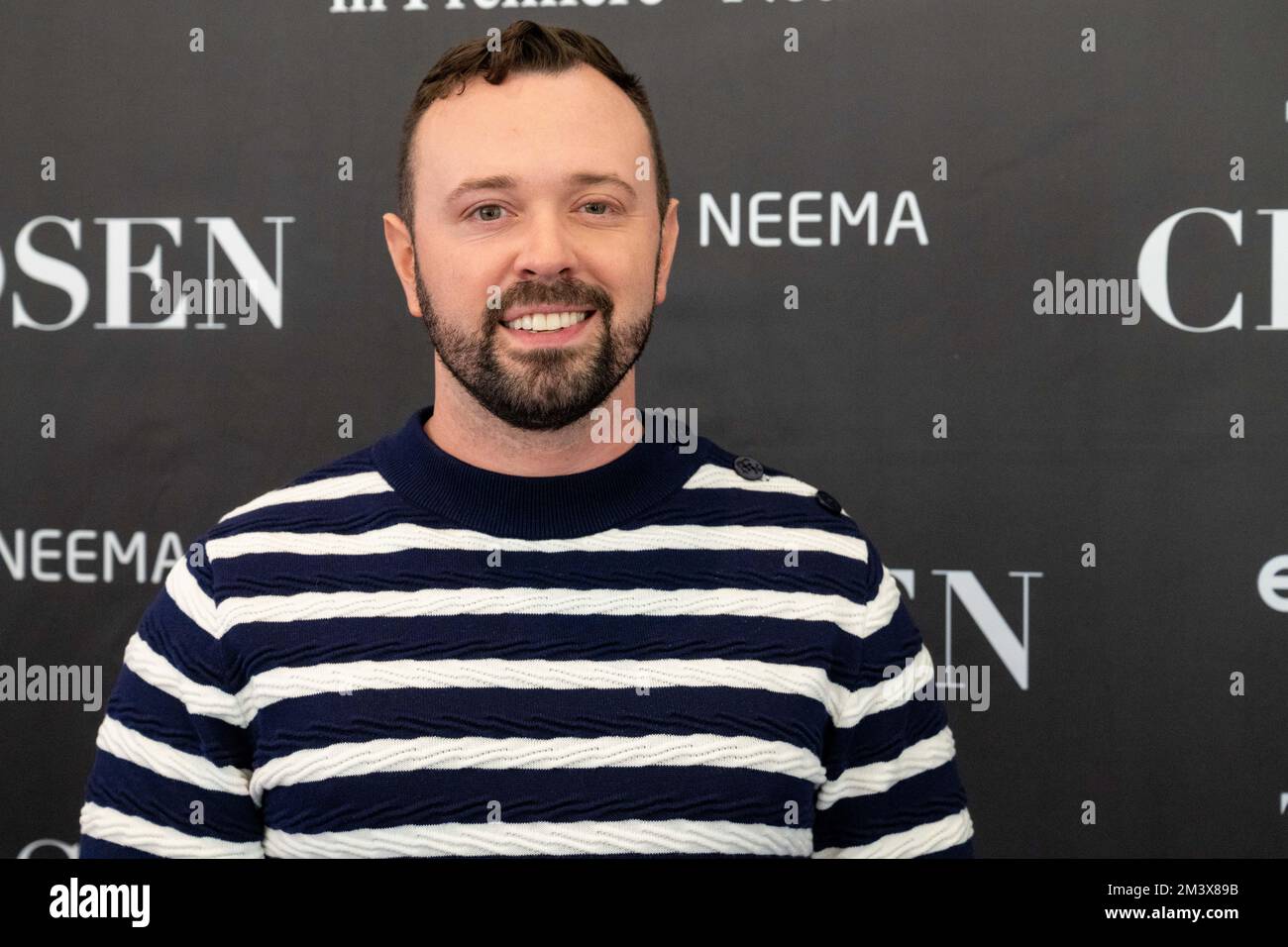 Tyler Thompson at the premiere of The Chosen at the Eye Filmmuseum in ...