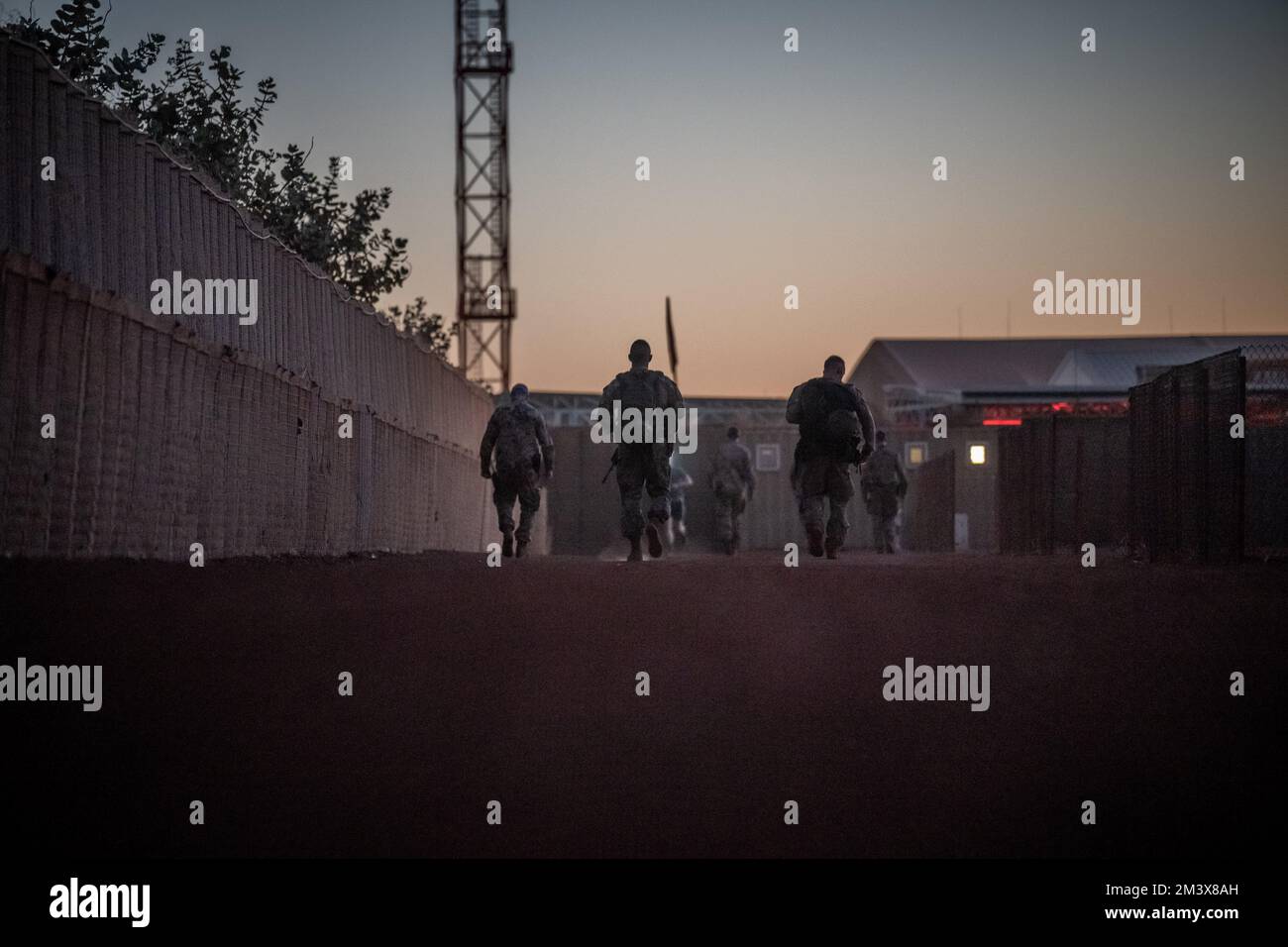 Gao, Mali. 16th Dec, 2022. Soldiers of the German Armed Forces are ...