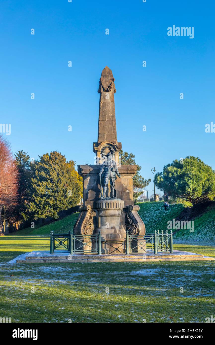 The South African war memorial in Dane John Gardens remembers those of ...