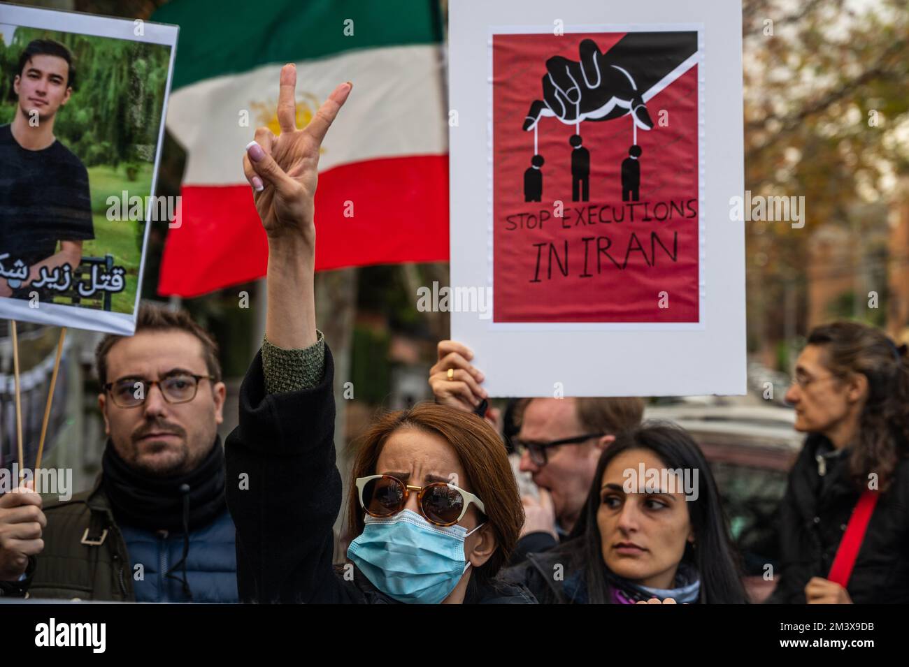 Tehran against executions hi-res stock photography and images - Alamy