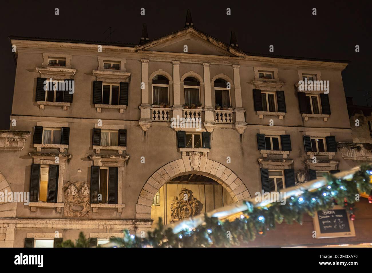 Verona, piazza dei Signori or Verona square of the Lords in english at ...