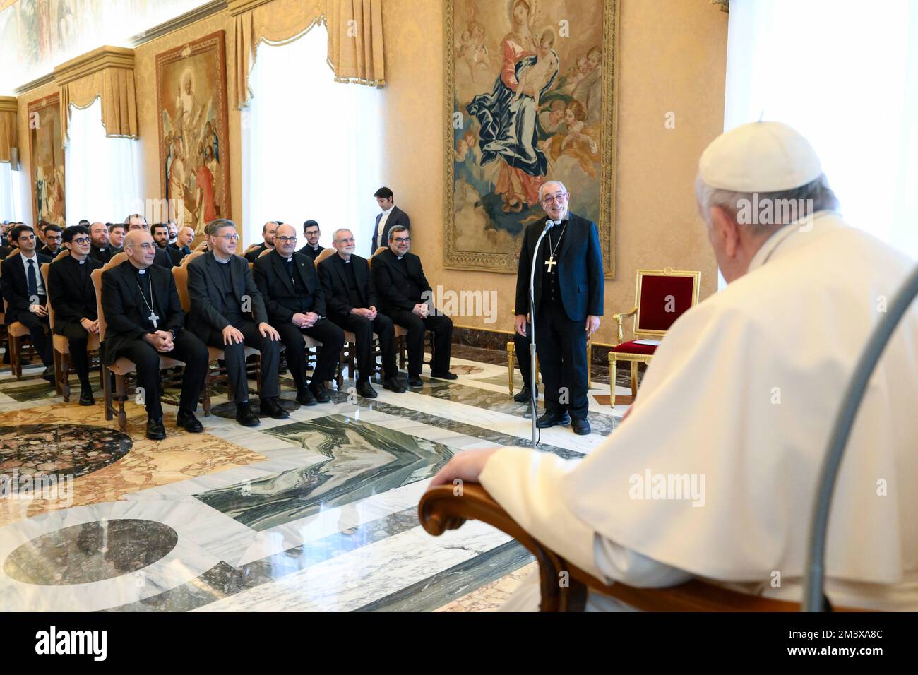 Vatican, Vatican. 17th Dec, 2022. Italy, Rome, Vatican, 2022/12/17 Pope ...