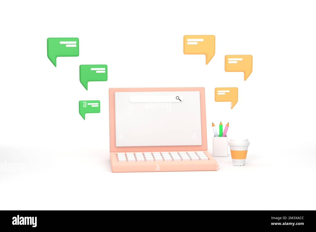 Short message icon Cut Out Stock Images & Pictures - Alamy