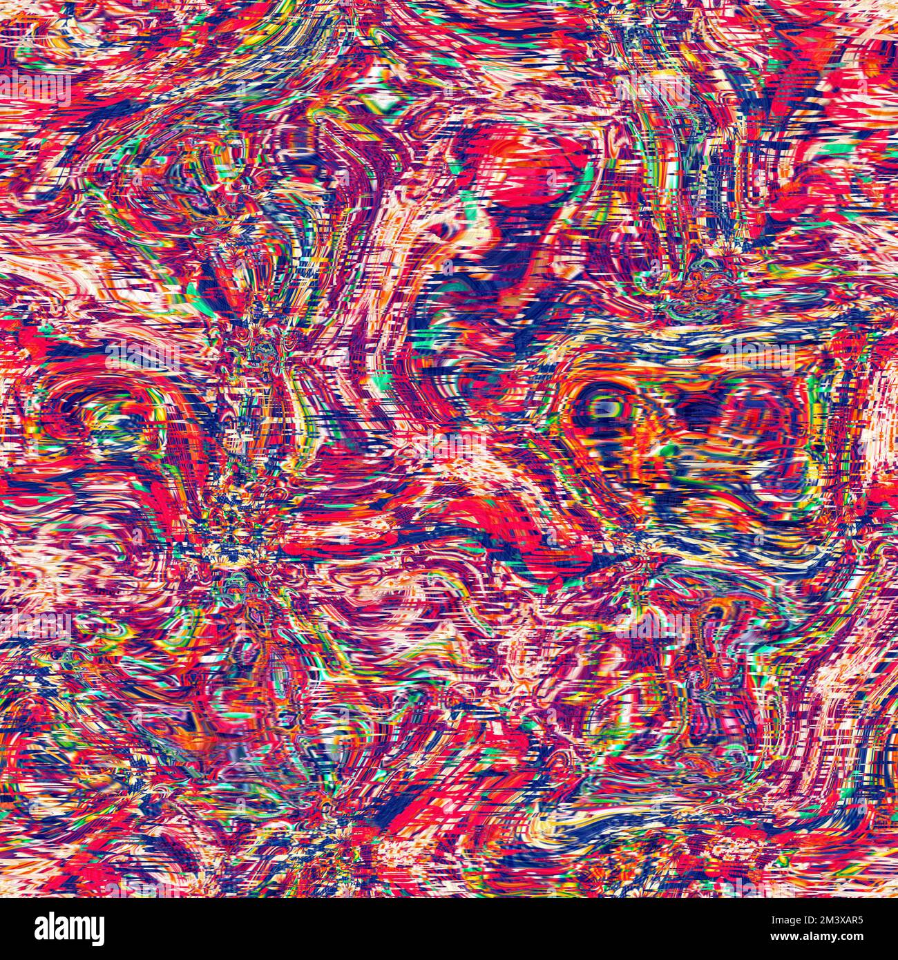 Vibrant pink distortion pattern. Bright colorful kitsch wallpaper for ...