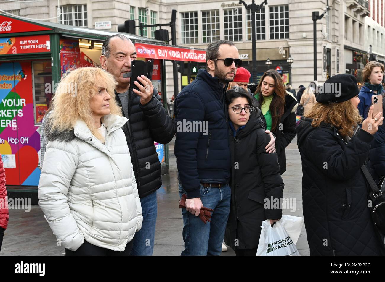 London, UK. 17th December 2022. Women’s protest dance in support of ...