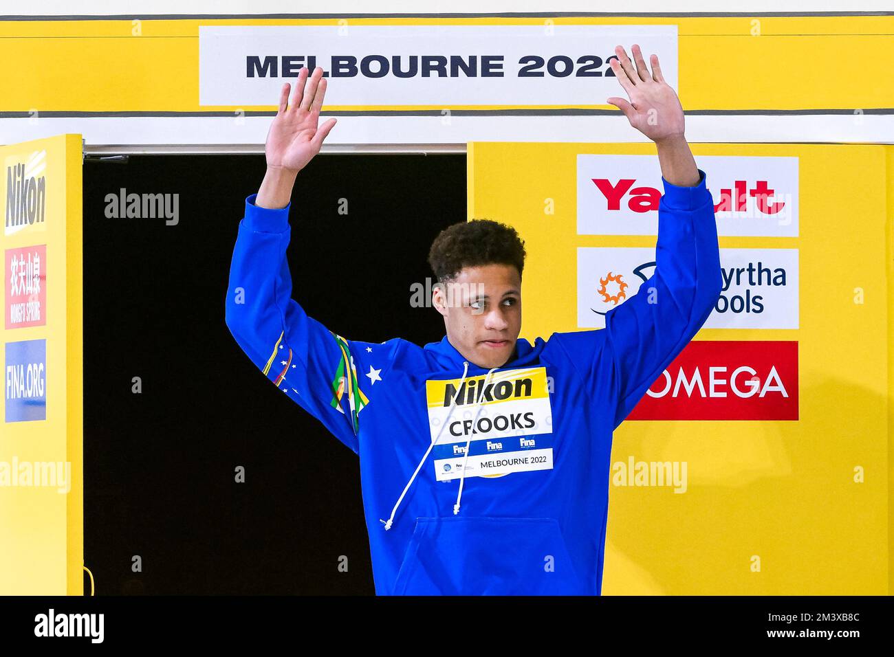 Melbourne, Australia. 17th Dec, 2022. Jordan Crooks of Cayman Islands ...