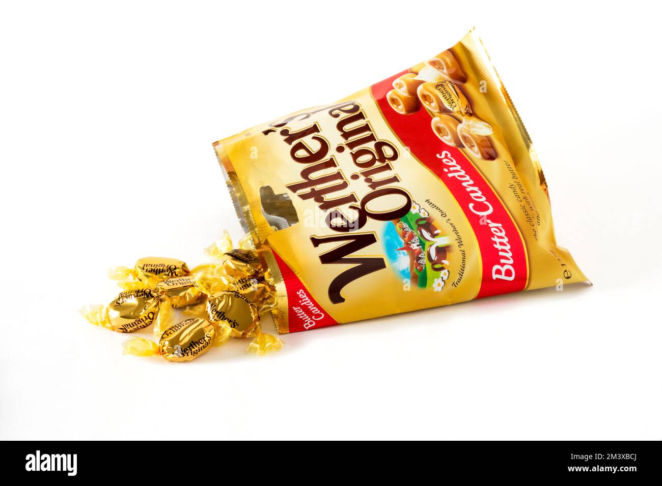 A bag of Werther's Originals sweets Stock Photo - Alamy