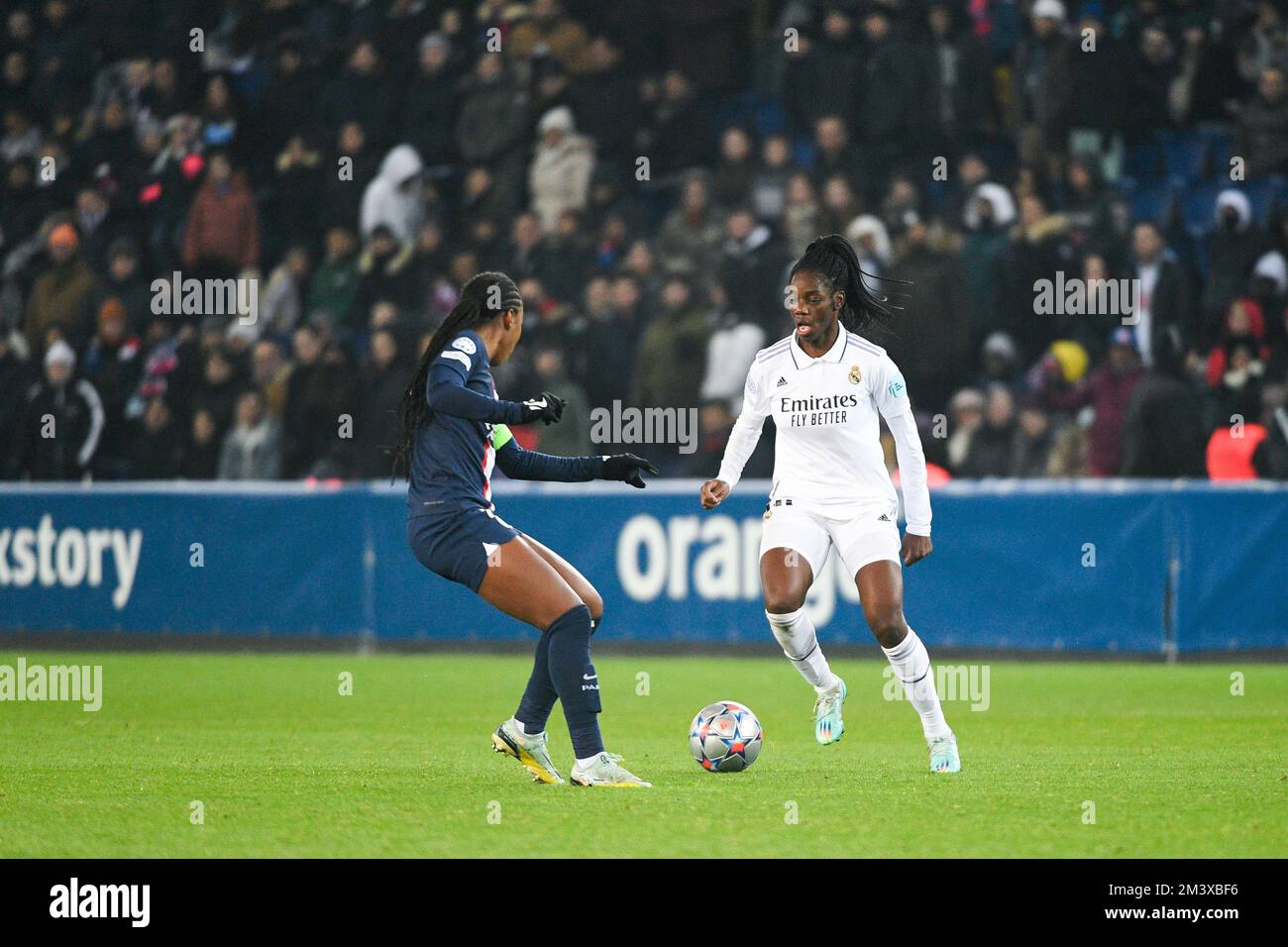 Naomie Feller during the UEFA Women's Champions League football match ...