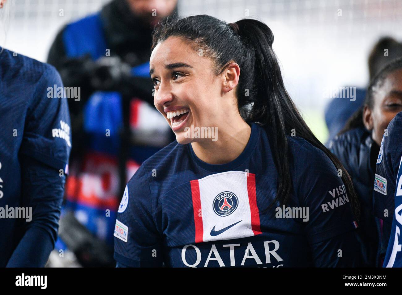 Sakina Karchaoui of PSG celebrates during the UEFA Women's Champions ...