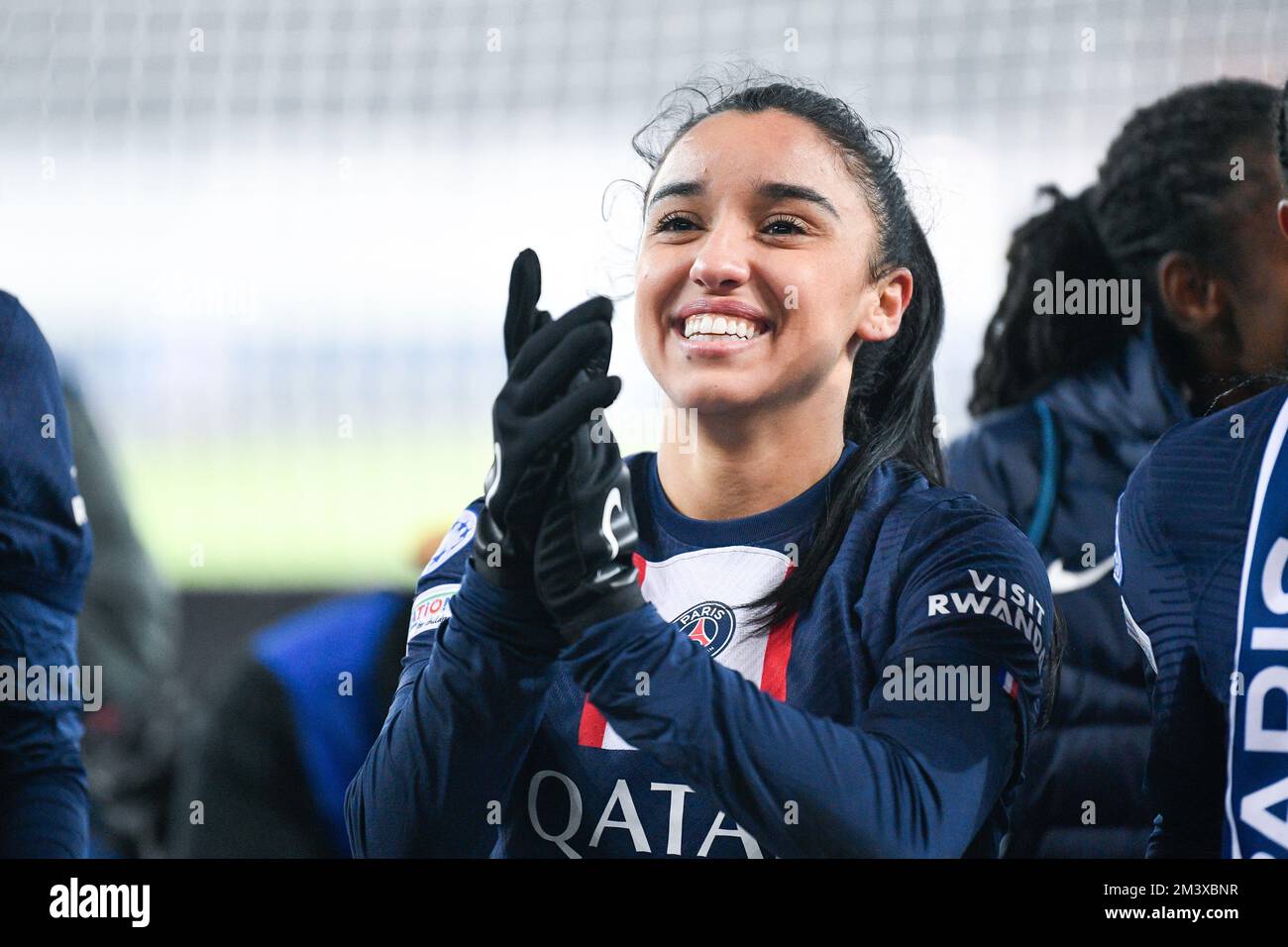 Sakina Karchaoui of PSG celebrates during the UEFA Women's Champions ...