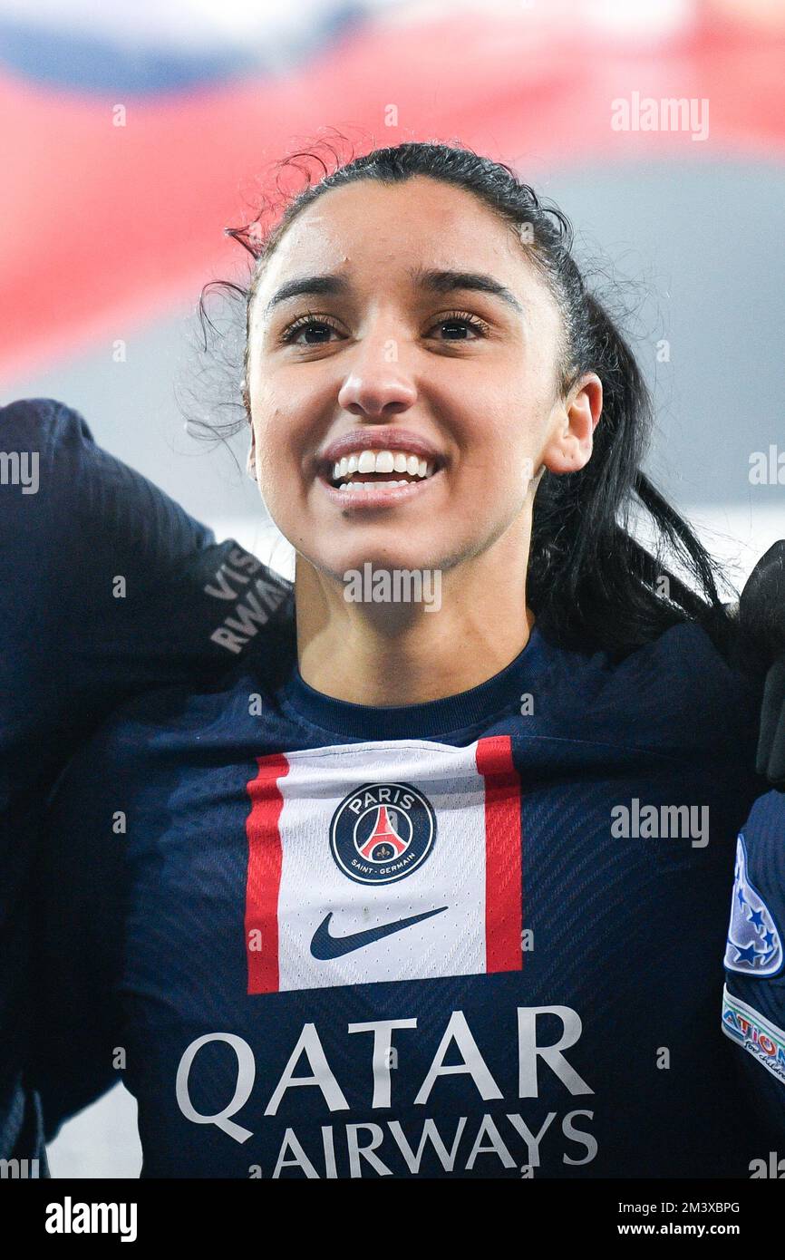 Sakina Karchaoui of PSG celebrates during the UEFA Women's Champions ...